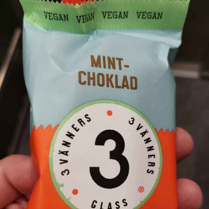 3 vänners Mintchoklad, glasspinne Review | abillion