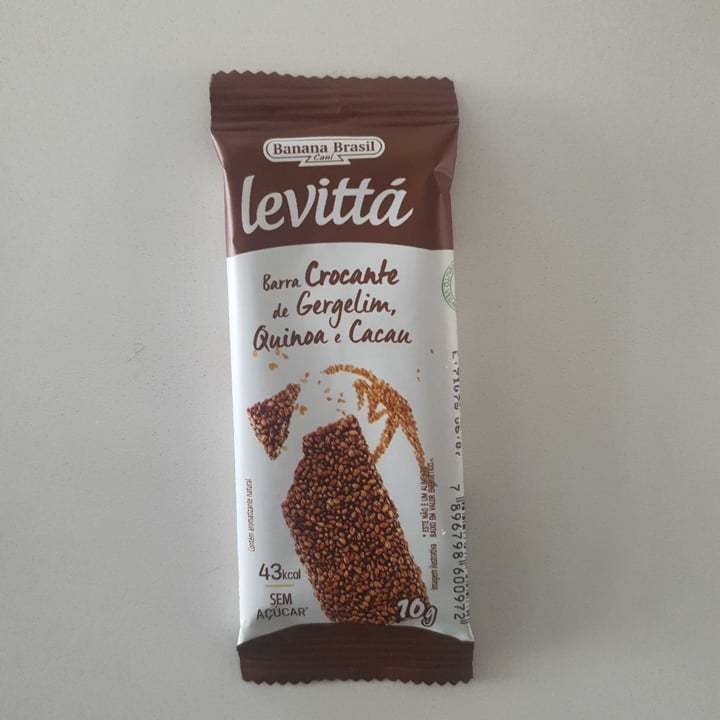 Levitta Barra Crocante de Gergelum, Quinoa e Cacau Review | abillion