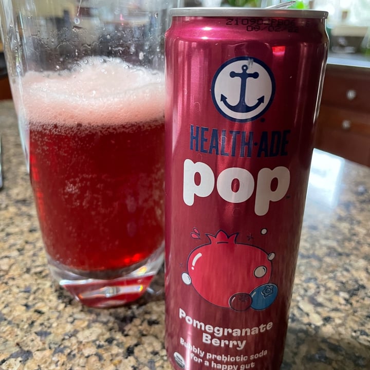 Health-Ade Pomegranate berry pop Review | abillion