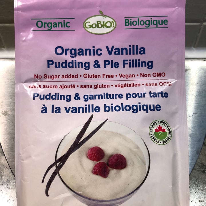 Gobio! Organics Organic Vanilla Pudding and Pie Filling Review | abillion