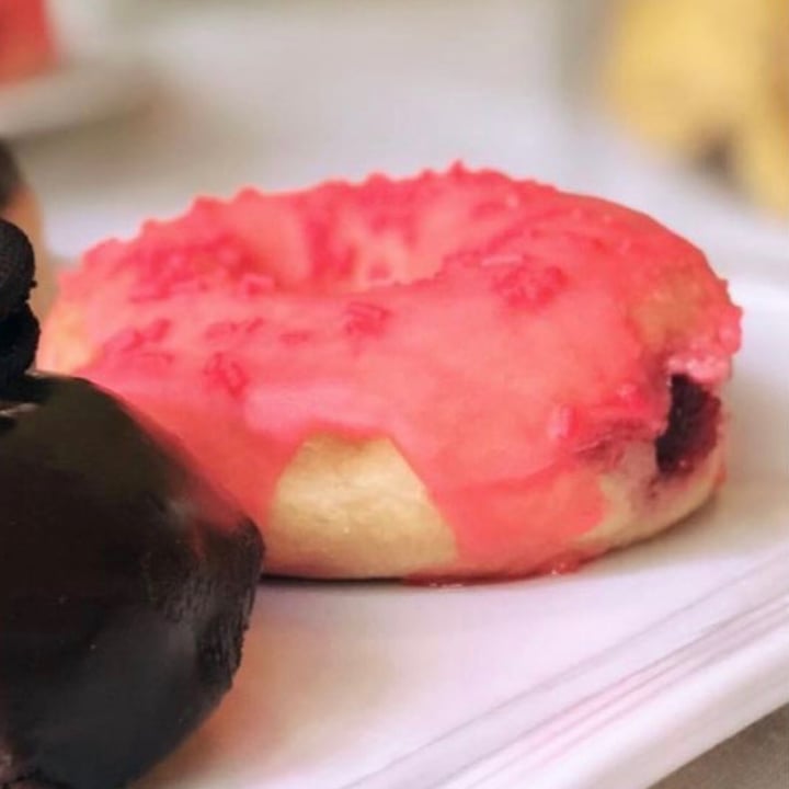 Sablee Vegana dona rellena de frambuesa Review | abillion