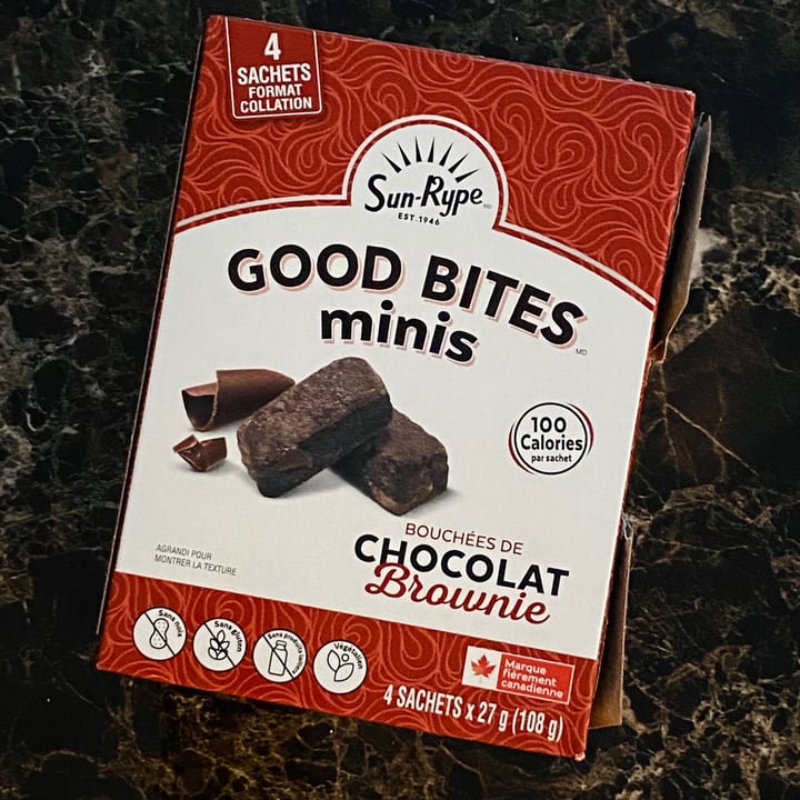 Sun-Rype Good Bites Minis Chocolate Brownie Review | abillion