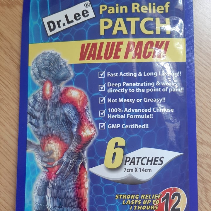 Dr Lee Dr Lee pain relief patches Review | abillion