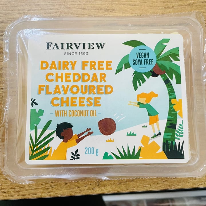 Fairview Dairy Free Cheddar Flavoured Cheese Review | abillion