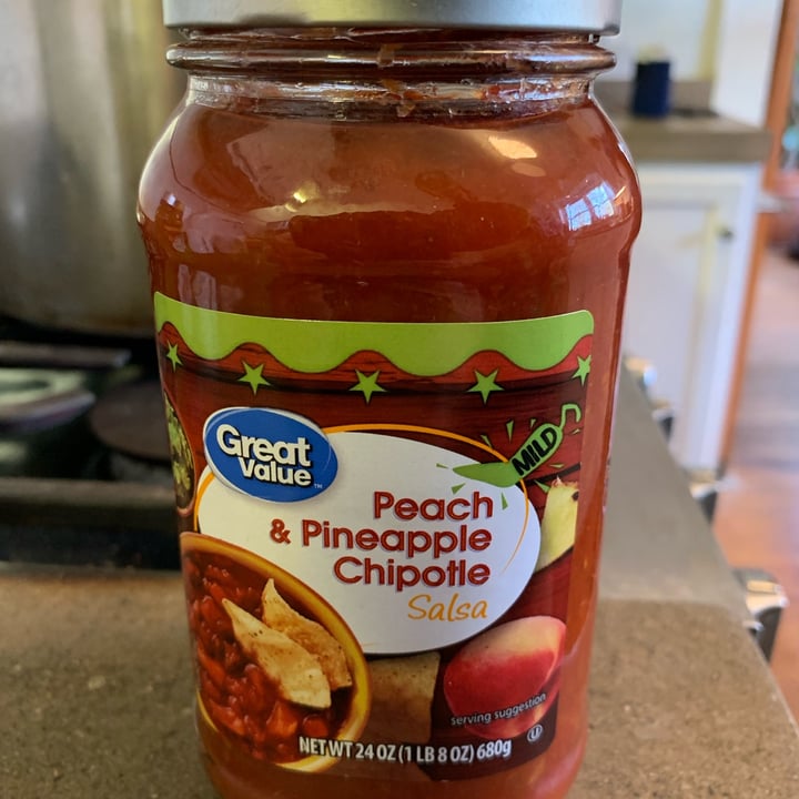 Great Value Peach & Pineapple Chipotle Salsa Review | abillion