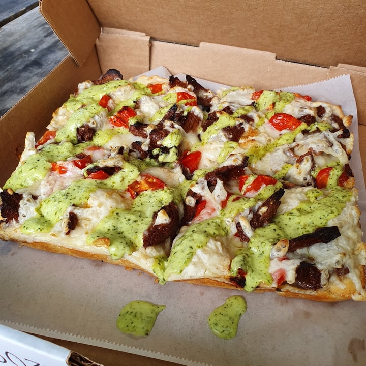 Boxcar Pizza Kerns, Portland, United States Steak And Cilantro Aioli ...