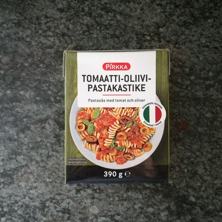 Pirkka Tomato & olive pastasauce Review | abillion