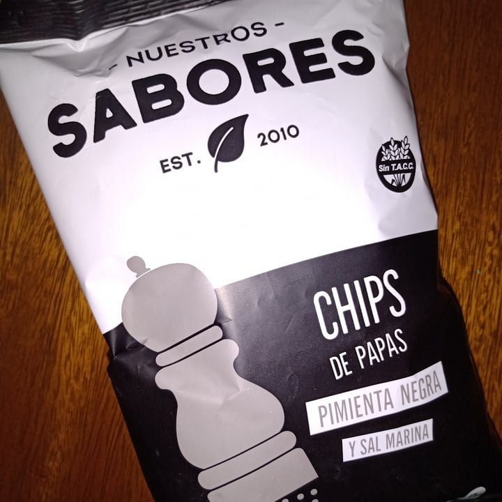 Nuestros Sabores Chips de papas, pimienta y sal marina Review | abillion