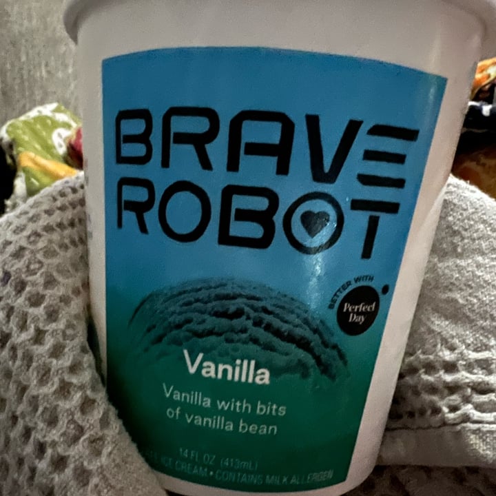 Brave Robot Brave Robot Vanilla Animal-Free Dairy Ice Cream Review ...