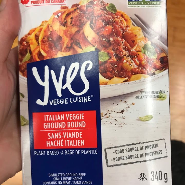 Yves Veggie Cuisine Italian veggie ground round Review | abillion