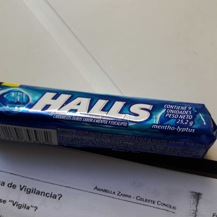 Halls Caramelo duro de mentol y Eucalipto Review | abillion