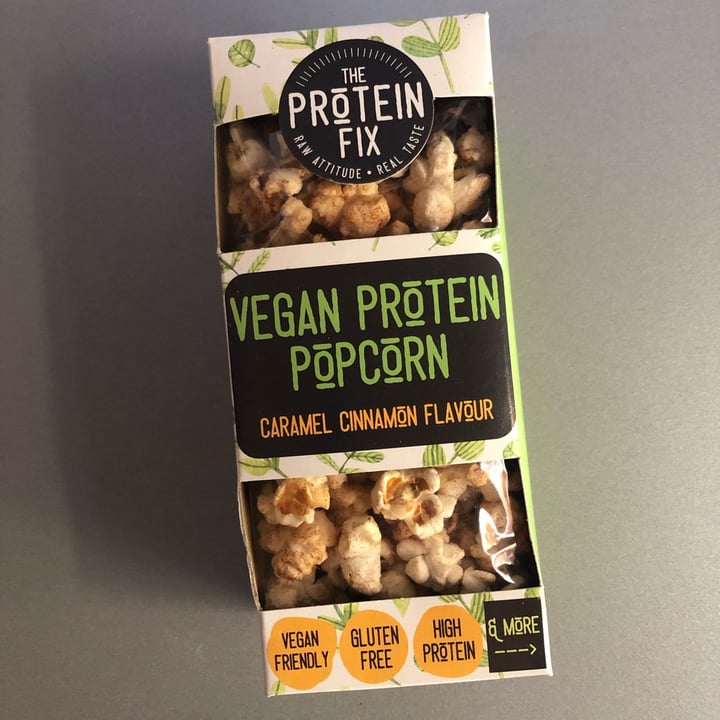 The Protein Fix Vegan protein popcorn Review | abillion