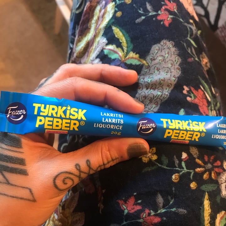 Fazer Turkish Peber Liquorice Review | abillion