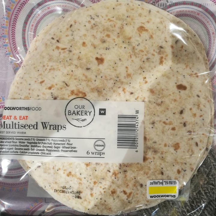 Woolworths Food Multiseed wrap Review | abillion