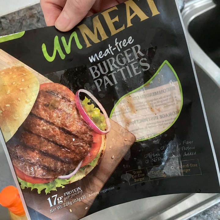 unMEAT Unmeat Burger Patties Review | abillion