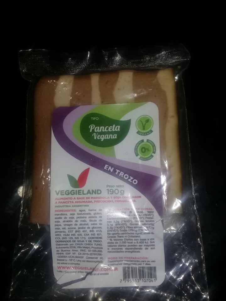 Veggieland Panceta vegana Review | abillion