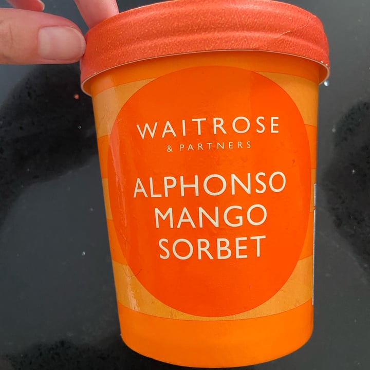 Waitrose & partners alphonso mango sorbet Review | abillion