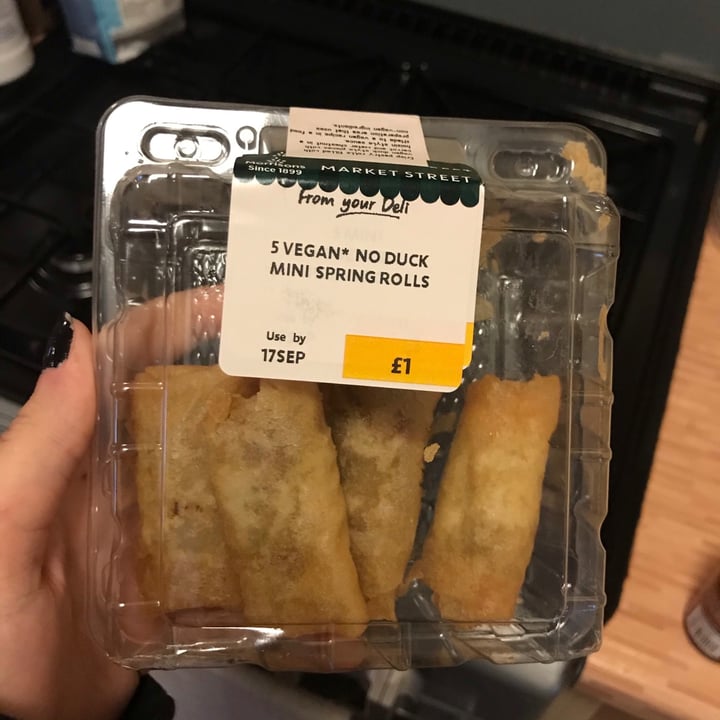 Morrisons No duck spring rolls x5 Review | abillion