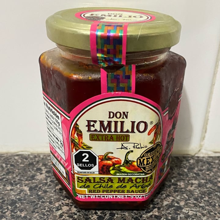 Don emilio Salsa Macha chile De Arbol Review | abillion