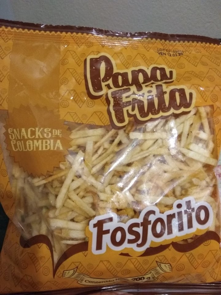 Snacks de Colombia Papa Frita Fosforito Review | abillion