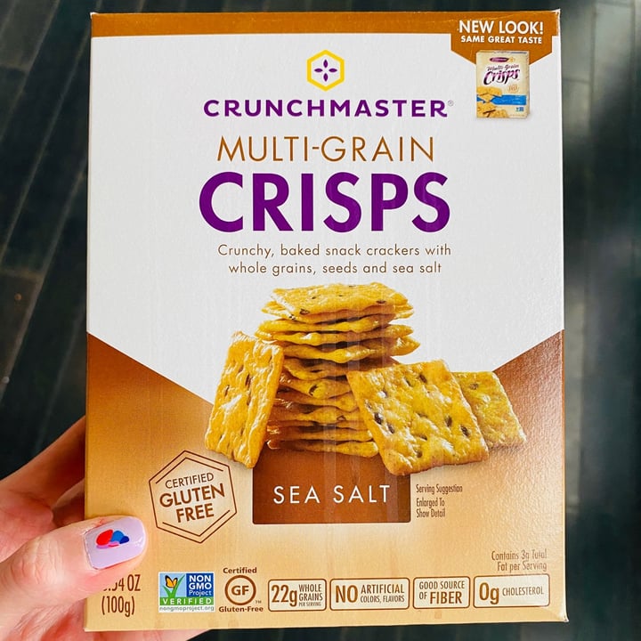 Crunchmaster Multigrain Crisps: Sea Salt Review | abillion