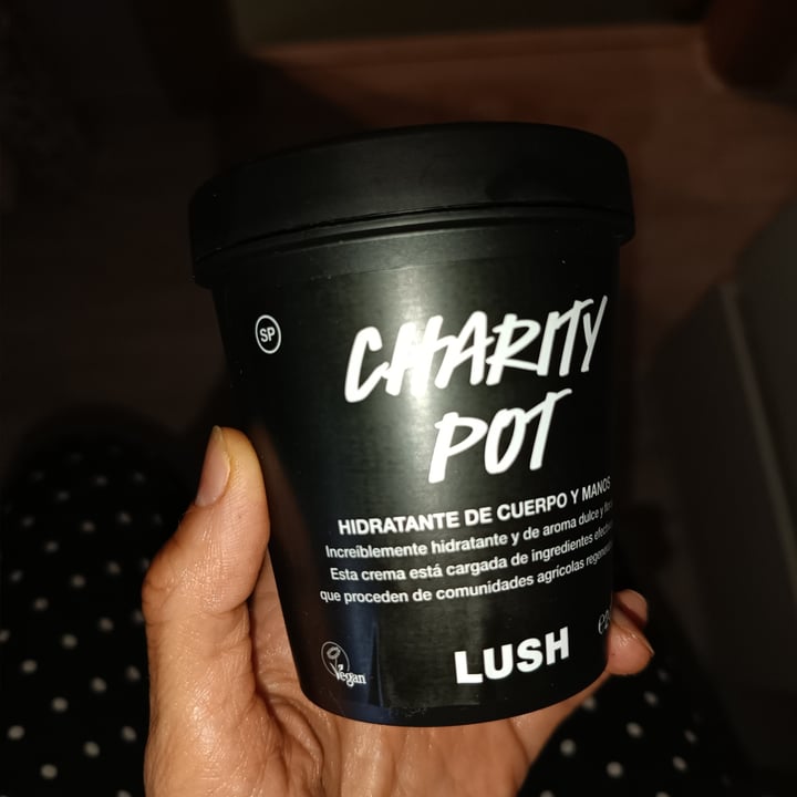 LUSH Fresh Handmade Cosmetics charity pot hand and body lotion Review ...