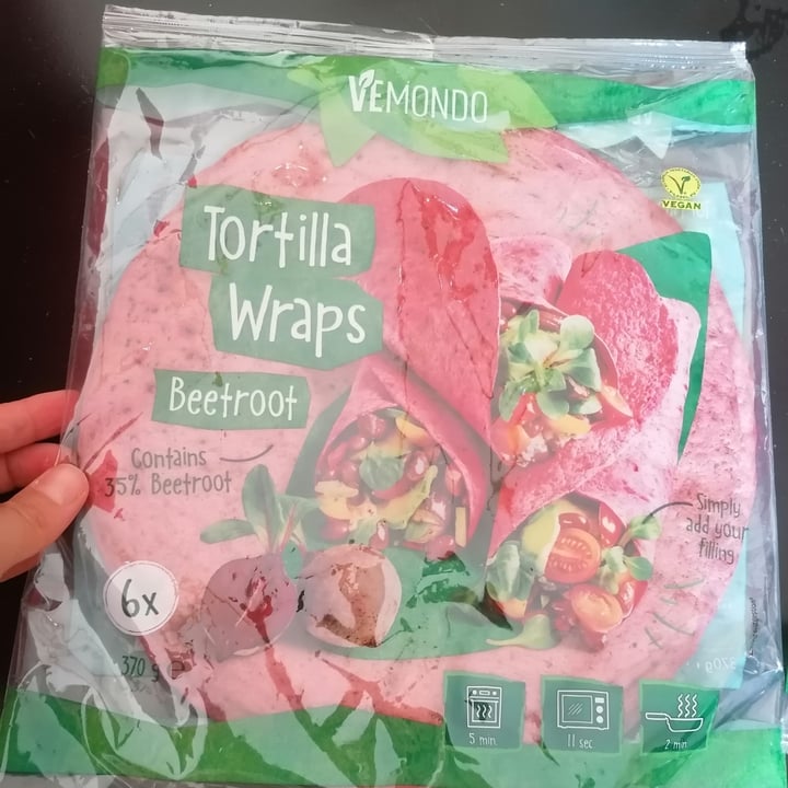 Vemondo Tortilla Wraps Beetroot Review | abillion