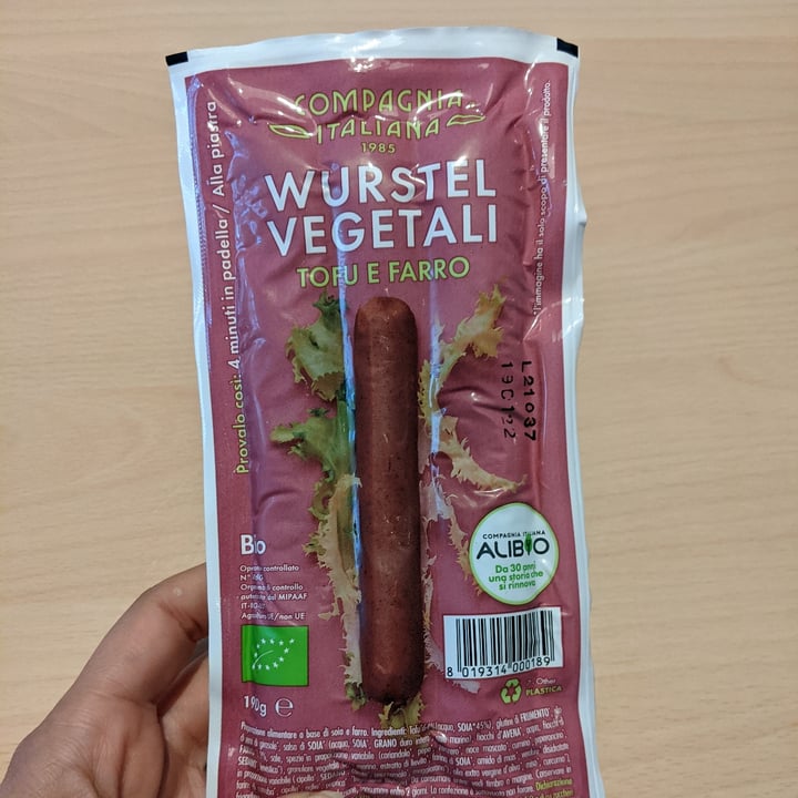 Compagnia Italiana Wurstel Tofu e Farro Review | abillion