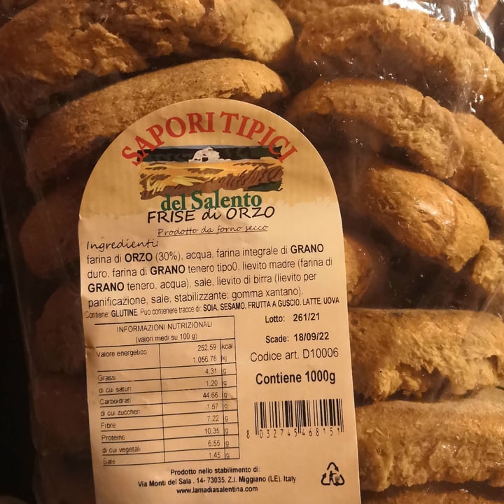 Sapori tipici del Salento Frise di orzo Review | abillion