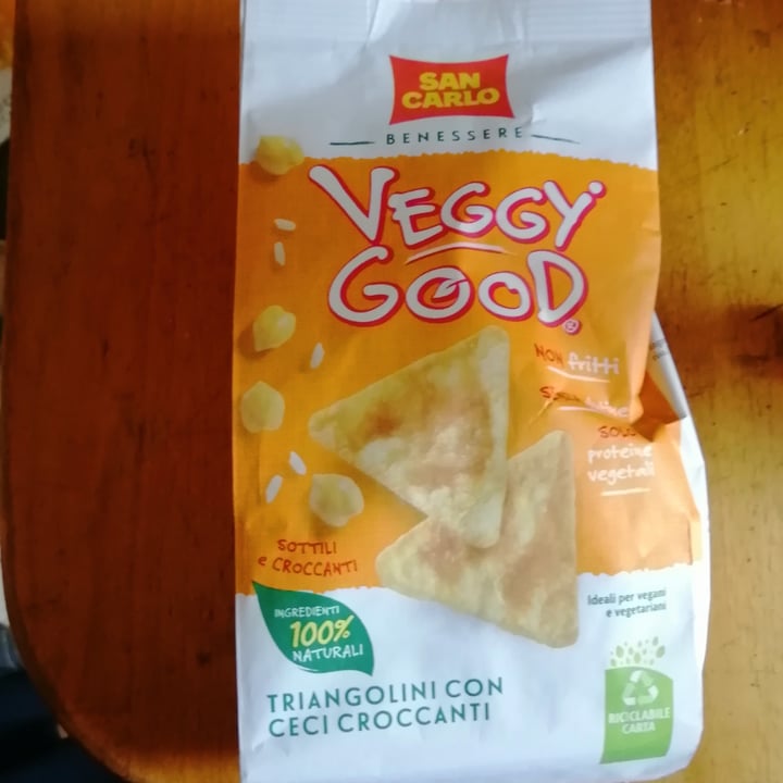 SAN CARLO Benessere Veggy Good Triangolini con ceci croccanti Review ...