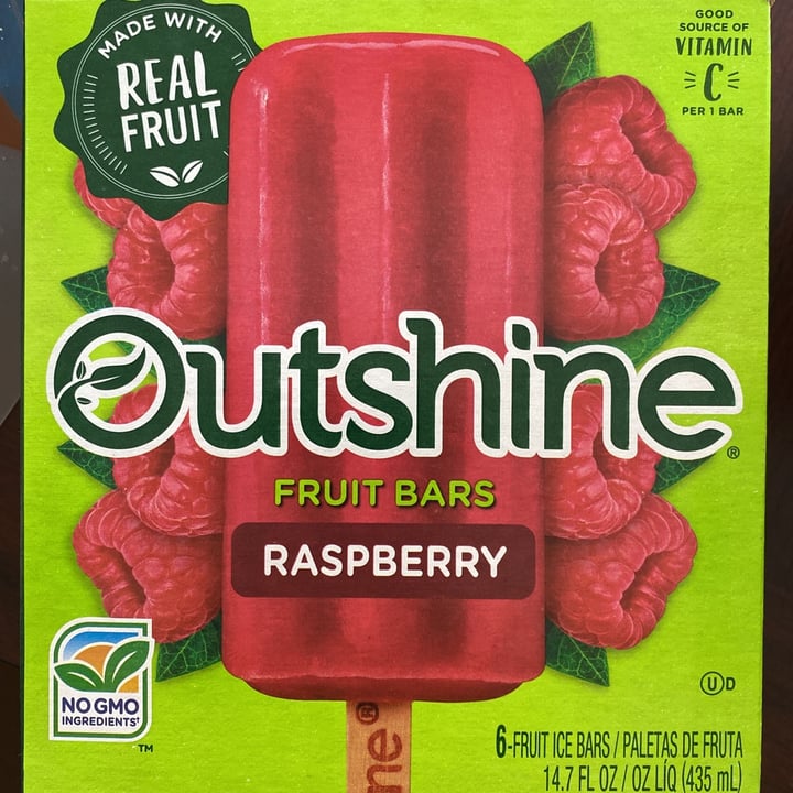 Outshine Raspberry Fruit Bars Review | abillion