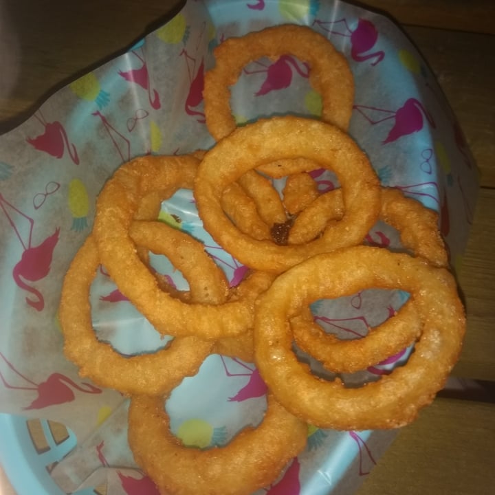 The rainbow skull vegan grill United Kingdom Onion Rings Review | abillion