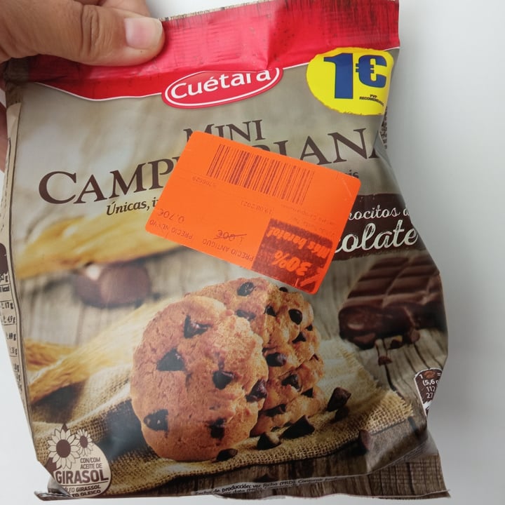 Cuétara Mini Campurrianas Con Trocitos De Chocolate Review | abillion