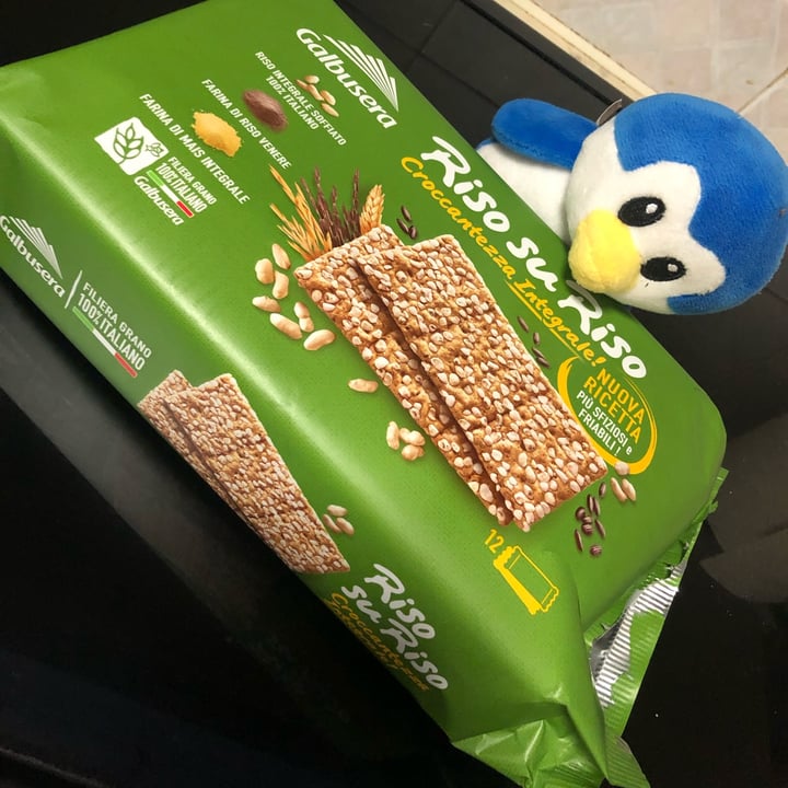 Galbusera Crackers Riso su Riso croccantezza integrale Review | abillion