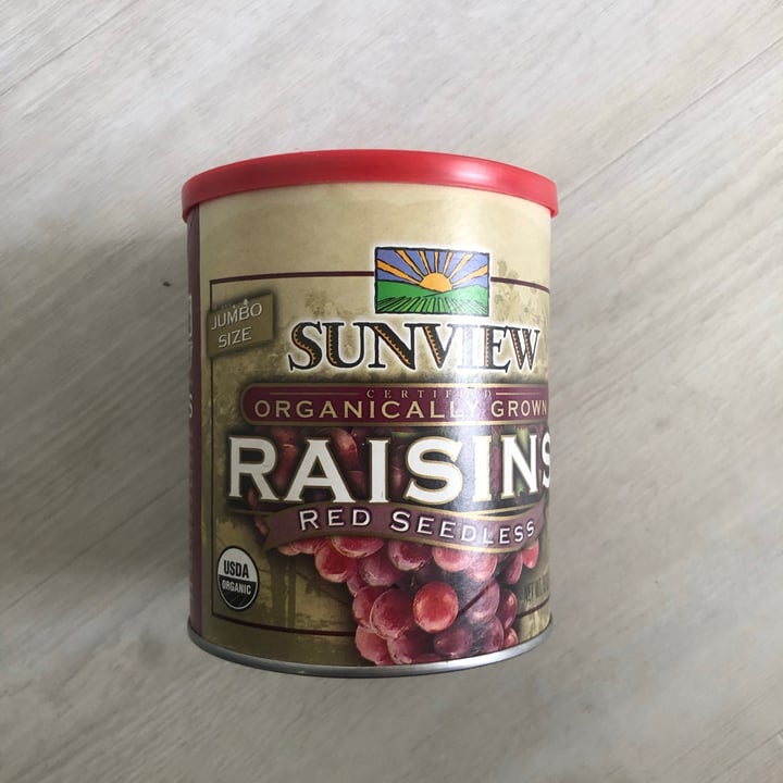 Sunview Organic Red Raisins Review | abillion