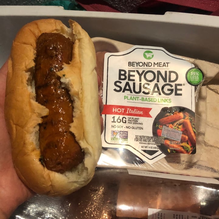 Beyond Meat Beyond Sausages Hot Italian Review | abillion