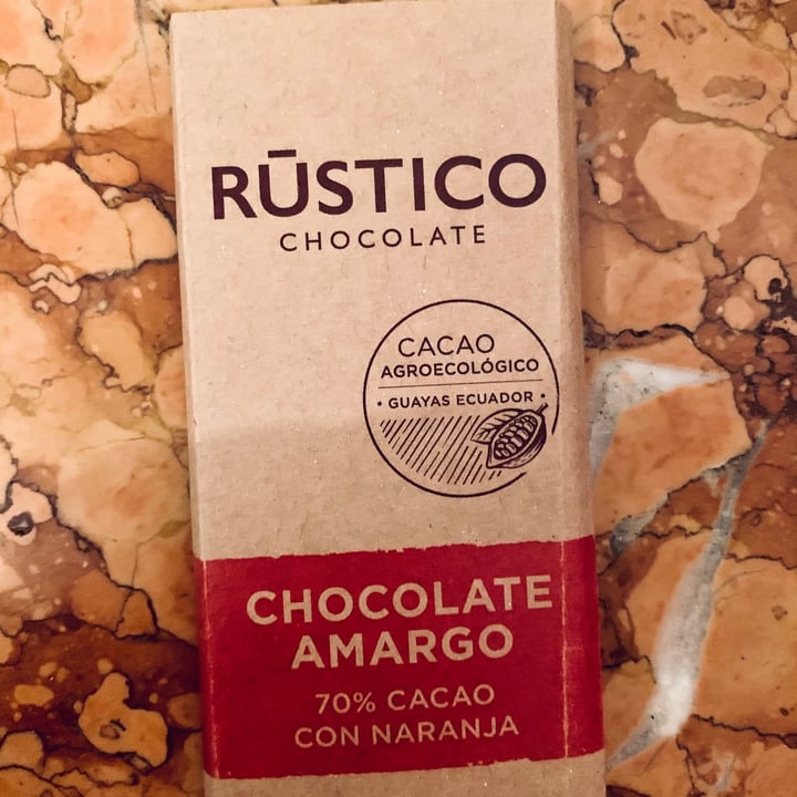 Rústico chocolates Chocolate con naranja Review | abillion
