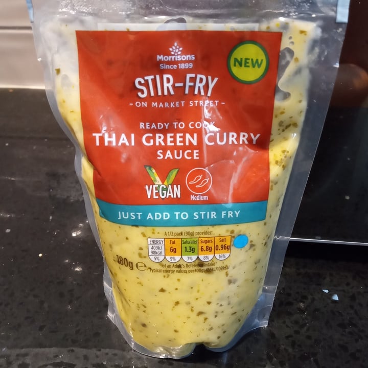 Morrisons Thai Green Curry Sauce Review | abillion