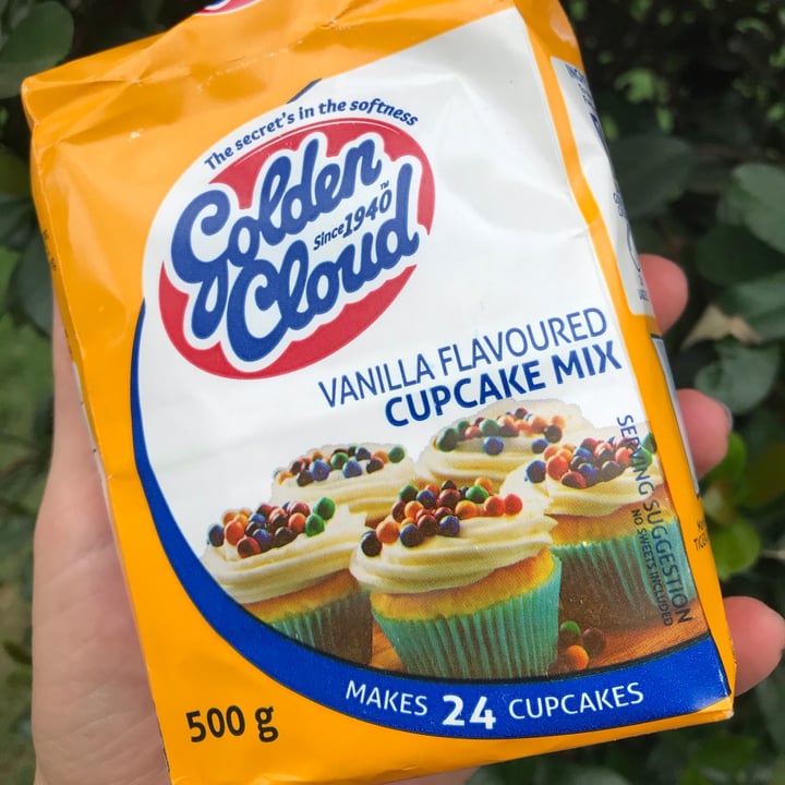 Golden cloud Vanilla Flavoured Cupcake Mix Review | abillion