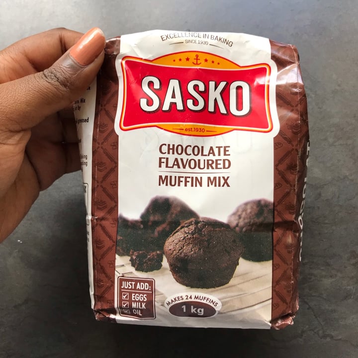 Sasko Chocolate Flavoured Muffin Mix Review | abillion