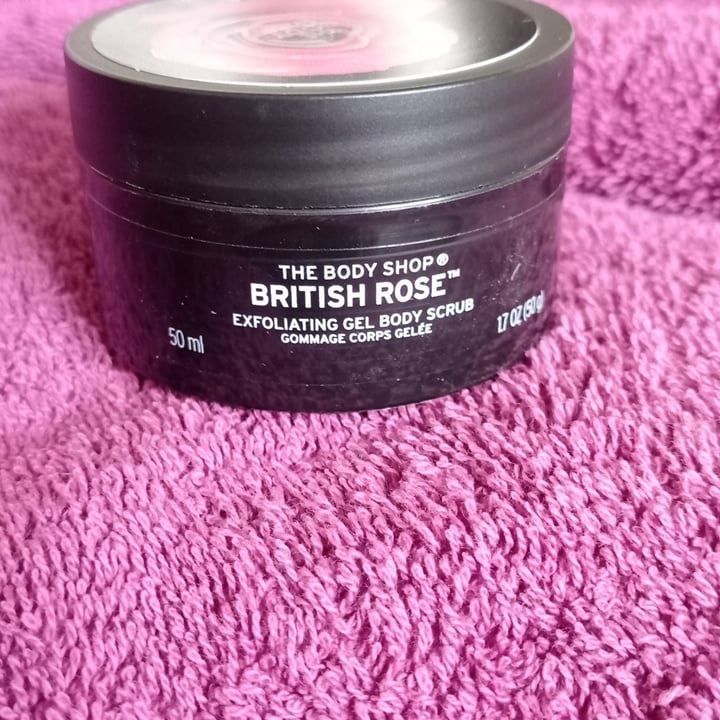 The Body Shop British Rose Exfoliating Gel Body Scrub Review | abillion