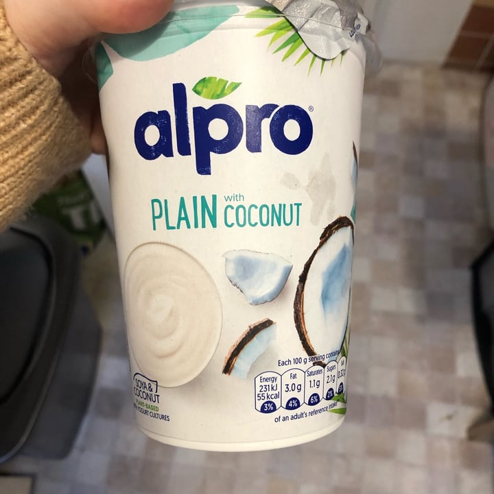 Alpro Natural Con Coco Yogurt Review | abillion