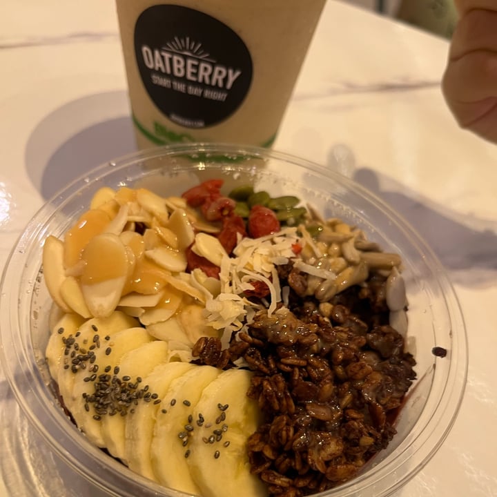 The Oatberry Cafe Singapore power nutter bowl Review | abillion