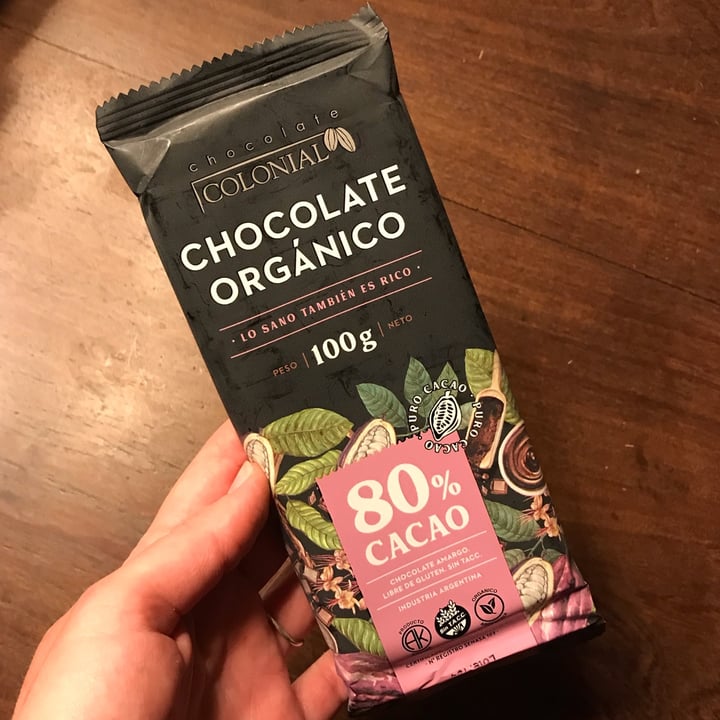 Chocolate Colonial Chocolate 80% Cacao Review | abillion