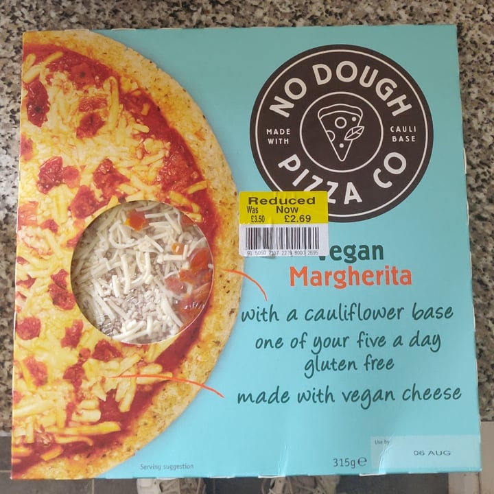 No Dough Pizza Co Vegan Margherita Review | abillion