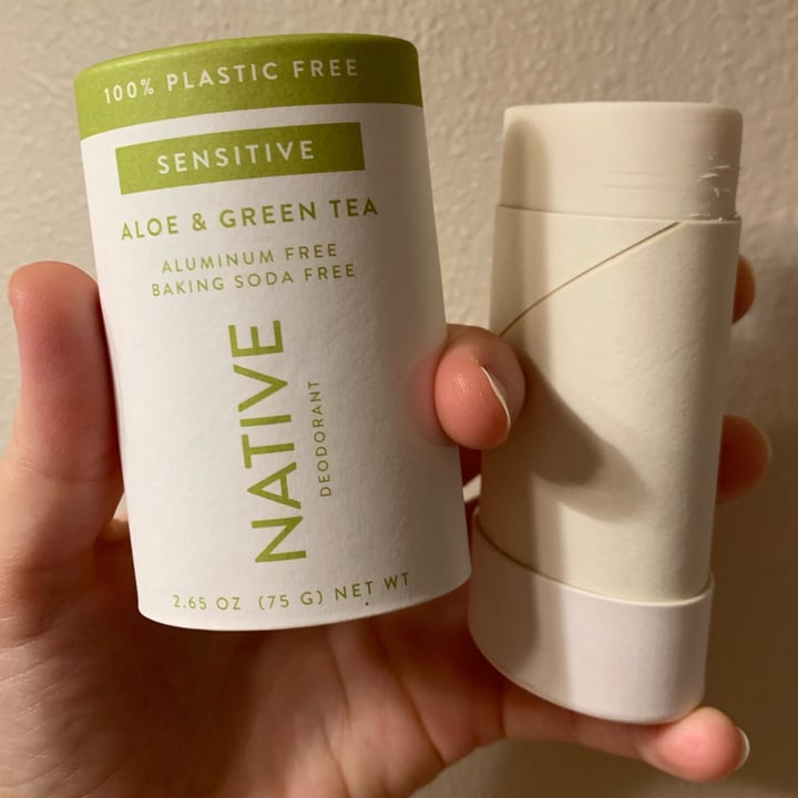 Native Deodorant (Aloe and Green Tea) Sensitive Review | abillion