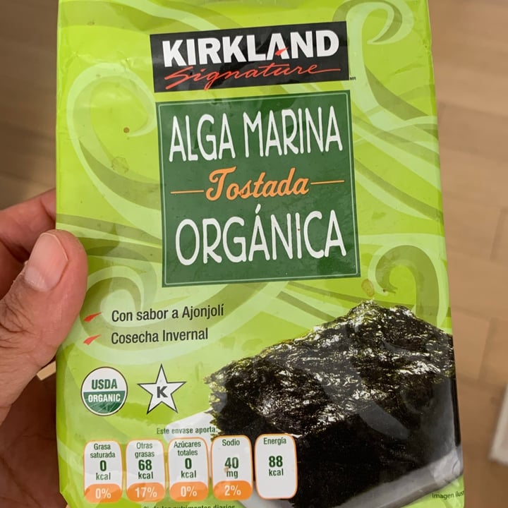Kirkland Signature Alga marina tostada organica Review | abillion