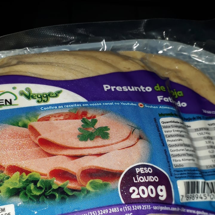 Goshen Presunto De Soja (soy ham) Review | abillion