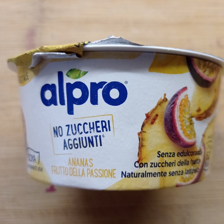 Alpro Ananas Fruit Passion Yogurt Review | abillion