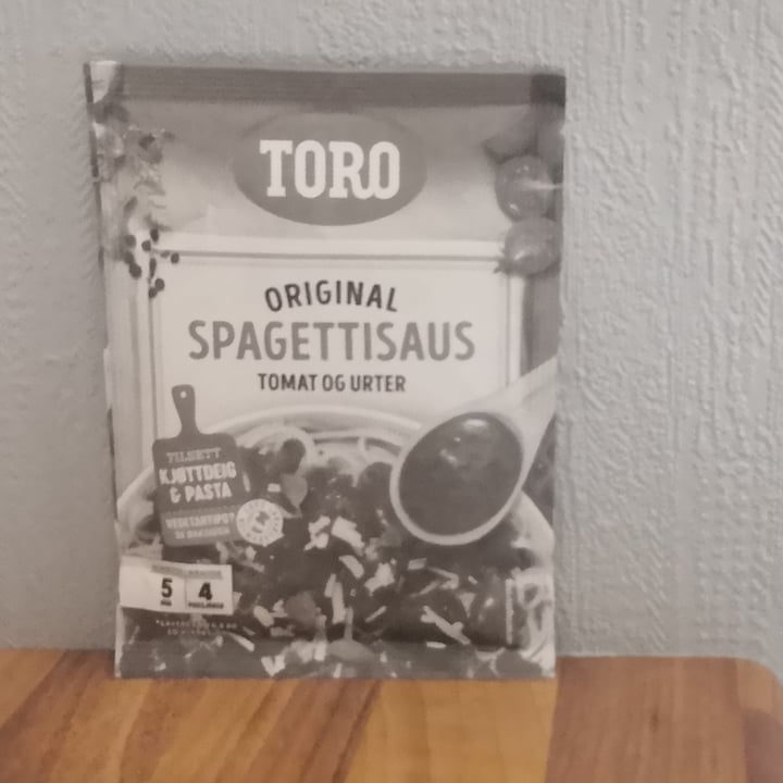 TORO Original Spaghettisaus Review | abillion